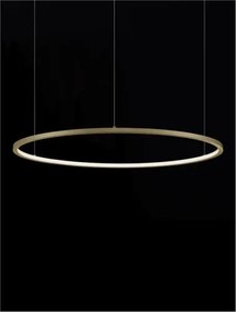 Závěsné LED svítidlo NOVA LUCE TARQUIN 46W 3000K 9345606 stmívatelné Triac