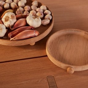 Dřevěný tác ø 20 cm Inka – OYOY Living Design