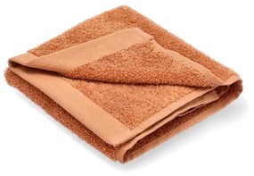 Oranžový ručník z organické bavlny 40x60 cm Comfort - Södahl organic