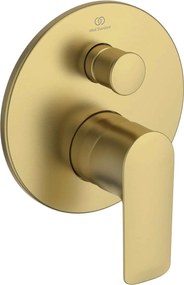 Ideal Standard Connect Air - Vanová baterie pod omítku, pro 2 spotřebiče, Brushed Gold A7035A2