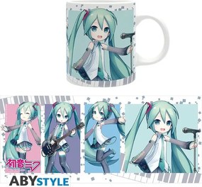 Hrnek Hatsune Miku - Character 320 ml Vícebarevná