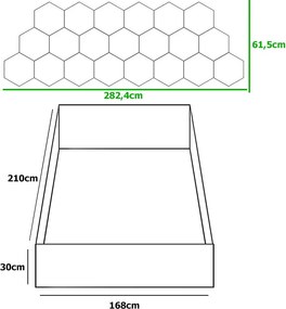 Eka Čalouněná postel Lucy 3 - 160x200 cm Barva látky Trinity: Krémově bíla (Trinity 2301), Úložný prostor: Bez úložného prostoru
