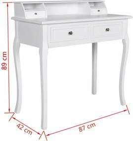 Moderní toaletní kosmetický stolek