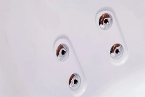 Terra Hydromasážní vířivá vana TIGA 604 152x152 bez ohřevu vody