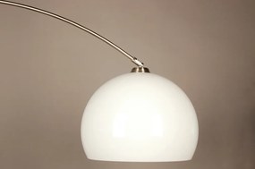 Stojací designová oblouková lampa Cannes Crema