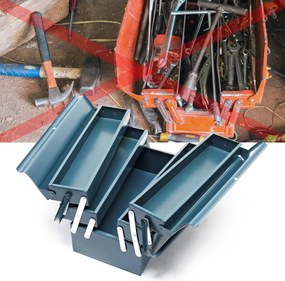 Bedna na nářadí Wiltec – 530 × 200 × 200 mm (61820)