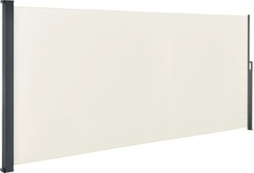 Juskys Výsuvná boční markýza Dubai Barva: béžová, Velikost: 500 × 180 cm