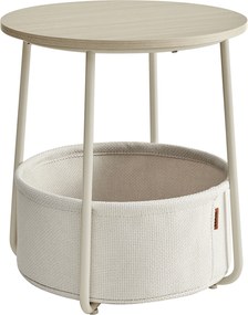 Autronic Odkládací stolek AKF-E1023 Barva: Bílá