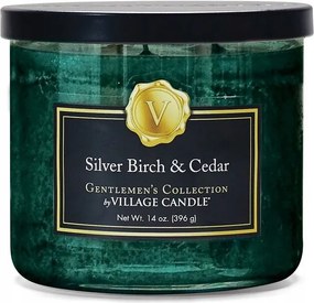 Tumbler Silver Birch & Cedar Gentlemen's Collection Village Candle