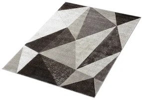 Koberce Breno Kusový koberec ALORA A1038 Brown, Hnědá, Vícebarevné, 80 x 150 cm
