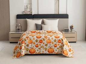 Přehoz na postel AUTUMN PUMPKINS, barevný Rozměr: 170 x 210 cm
