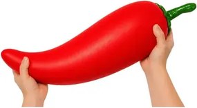 MEGA SQUEEZE Mačkací chilli paprička XL / Antistresová hračka / Plast