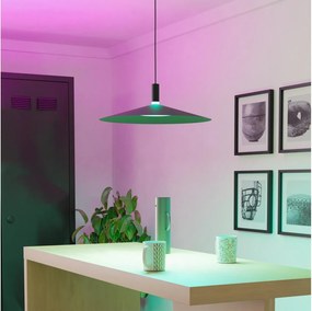 Eglo 902183 - LED RGBW Stm. lustr na lanku CONOMAVILLA-Z LED/15,5W/230V černá