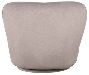 LABEL51 Otočné křeslo BUNNY šedé FU-88.013