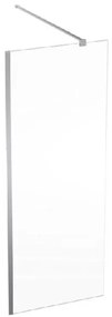 Geberit - Sprchová stěna Walk-In, 80x200 cm, stříbrná/čiré sklo 560.119.00.2ROZ1