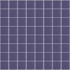 Hisbalit Skleněná mozaika fialová Mozaika 308B MAT 4x4  4x4 (32x32) cm - 40308BMH