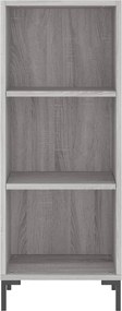 Skříň highboard šedá sonoma 34,5 x 34 x 180 cm kompozitní dřevo 3200327