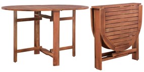 Zahradní stůl 120 x 70 x 74 cm masivní akáciové dřevo - Default Title