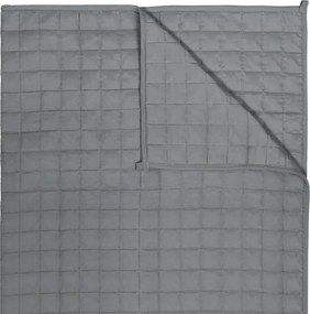 Zátěžová přikrývka antistresová 6,8 kg Rebel RBA-6014-6.8, 150 x 200 cm, šedá