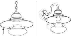 Redo 90094 - Náhradní stínidlo k lustru, k lampě ELIO bílá