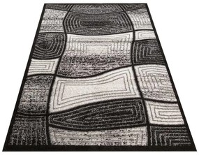 Moderní vzorovaný koberec hnědé barvy Šířka: 60 cm | Délka: 100 cm