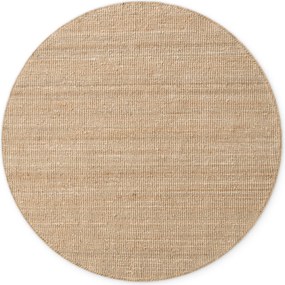 Hanse Home, Kusový koberec Jaipur 105974 Natur/Gold kruh, 200x200 (průměr) kruh, béžová, chodba / předsíň