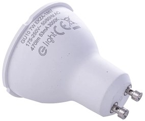 LED žárovka GU10 teplá 3000k 6,5w 510 lm