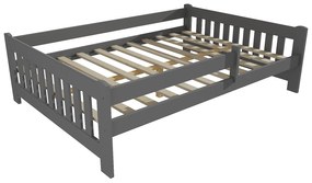 Vomaks Dětská postel DP 022 XL se zábranou Rozměr: 120 x 200 cm, Barva: barva bílá