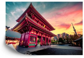 Fototapeta Chrám Senso-Ji V Tokiu Strukturální vinyl 104x70.5