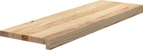 Nášlapy na schody 8 ks neošetřené 80x30x2 cm masivní dub 3282912
