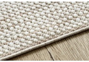 koberec NANO EO78A Melange, smyčkový, plošně tkaný bílá / béžový velikost 200x290 cm | krásné koberce cz