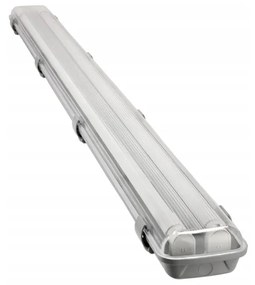 BERGE Hermetické svítidlo 120cm + 2x LED trubice - neutrální bílá