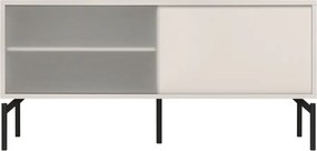 Šedobéžový TV stolek 116x55x42 cm Met Mini – noo.ma