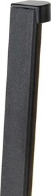 Stojací LED lampa s dálkovým ovládáním Milanno Black