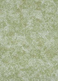 Breno Metrážový koberec SERENADE 611 (Ecoluxe) pistáciově zelený melír s leskem, šíře 300 cm, Zelená