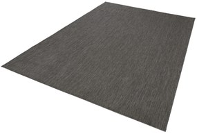 Hanse Home, Kusový koberec Meadow 102729 Anthracite – na ven i na doma, 200x290, šedá, chodba / předsíň