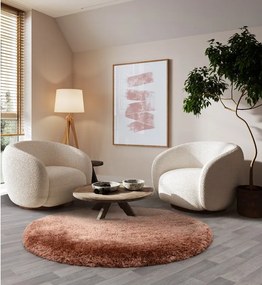 Tribeca Design Kusový kruhový koberec Cookie Blush Rozměry: 150x150 cm