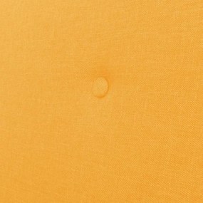Dvoumístná sedačka, textil, žlutá 244658