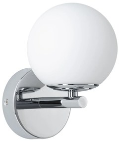 Paulmann 71067 Gove, koupelnové nástěnné svítidlo LED 5W 3000K, chrom, průměr 12cm, IP44