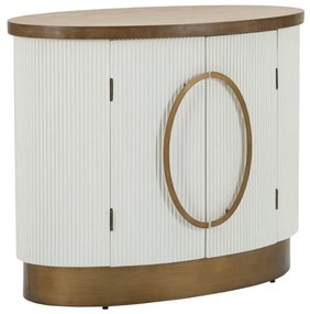 Designová komoda Tahigwa 79 cm bílá