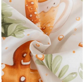 Povlečení z mikrovlákna WINTER GINGERMAN bílé Rozměr povlečení: 70 x 90 cm | 140 x 200 cm