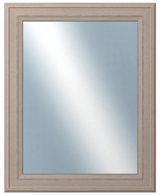 DANTIK - Zarámované zrcadlo - rozměr s rámem cca 40x50 cm z lišty STEP hnědá (3020)