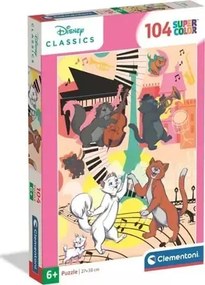 Clementoni 25048 Puzzle Aristokočky 104 dílků / od 6 let