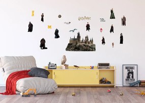 Dětská samolepka na zeď Harry Potter Kouzelné Bradavice | 65 x 85 cm | DDK2347