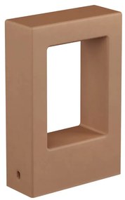 Světla a lustry REDO GROUP Zahradní betonová lampa Redo SANDER 91162 3000K IP65 výška 30 cm terakota