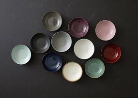 Černá/jantarová servírovací miska z kameniny 1 l Gastro Black/Amber – Bitz