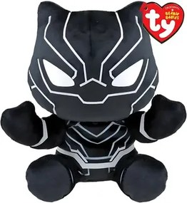 TY Plyšák Black Panther Marvel / 15 cm