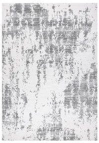 koberec AKRYL USKUP Beton 9484 slonová kost / šedá velikost 80x300 cm | krásné koberce cz