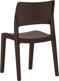 Zahradní židle 2 ks mocca polypropylen 317727