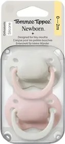 Tommee Tippee Newborn Girl / Silikonový dudlík / 0-2 m / 2 ks